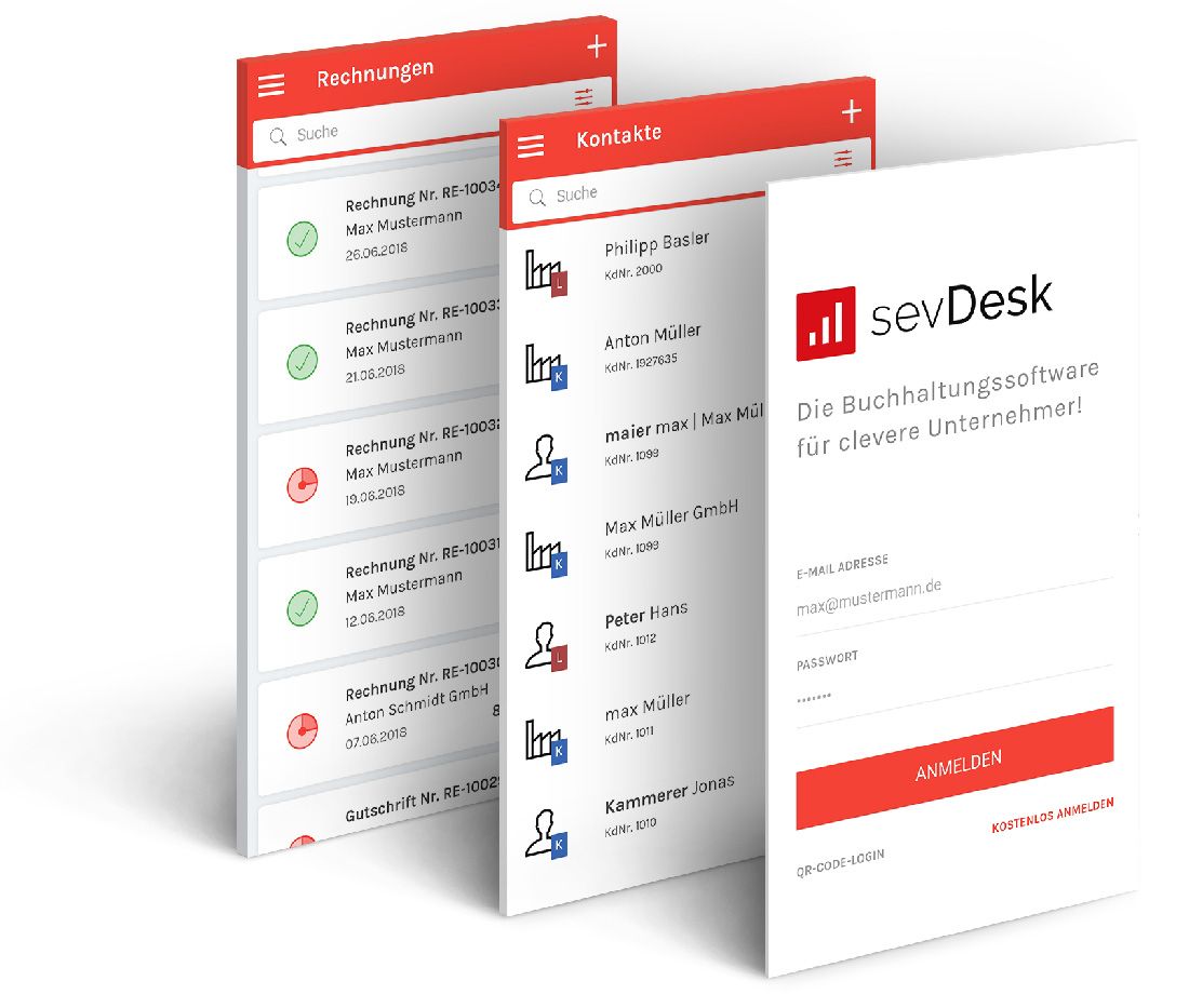 sevDesk Apps - Die mobile Erweiterung für deine Buchhaltung